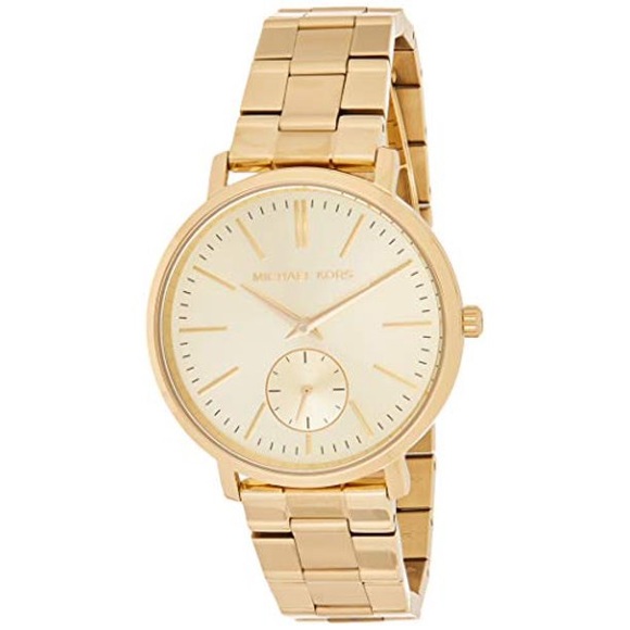 Michael Kors | Accessories | Michael Kors Jaryn Gold Watch Excellent ...